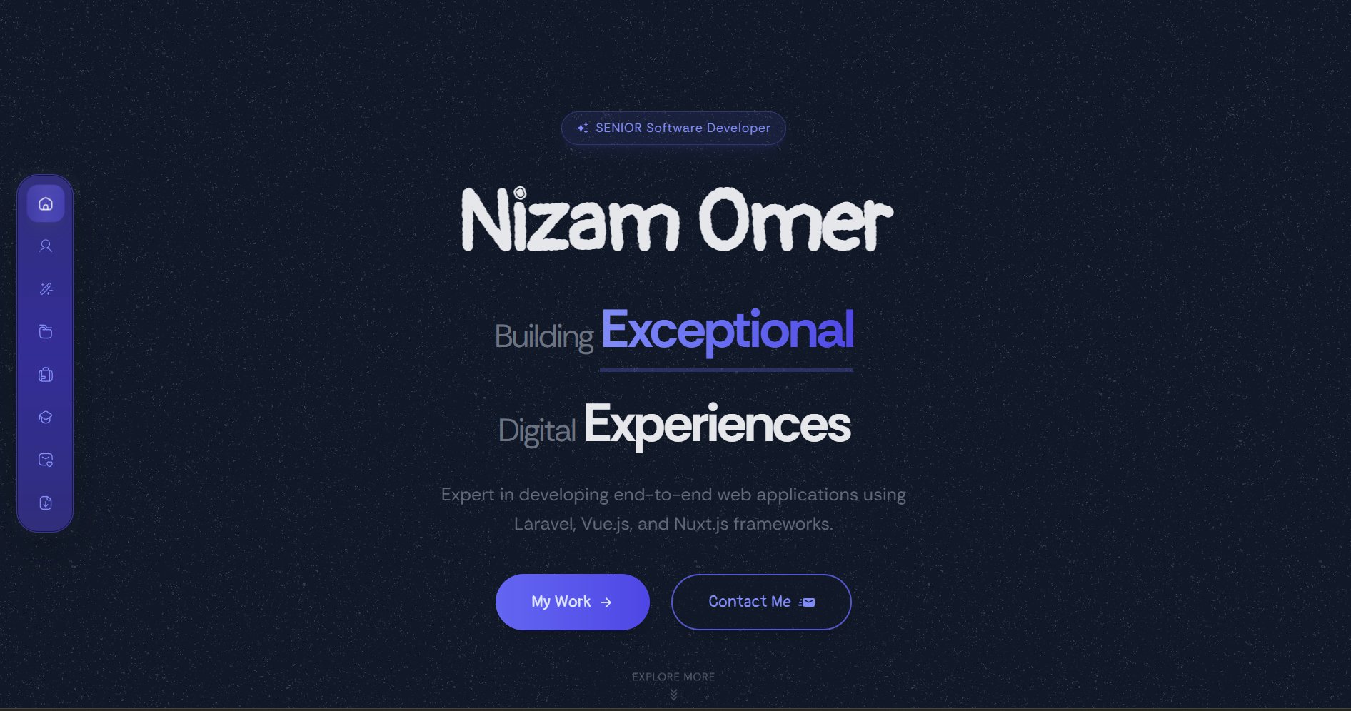 Nizam Omer - Senior Software Developer